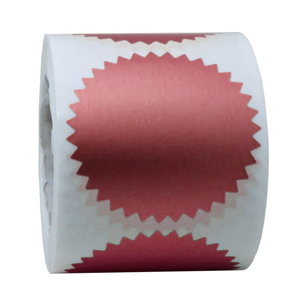 Red Legal Foil Wafers for Certificates & Notaries